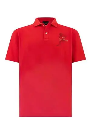 Paul & Shark Logo-detail Polo Shirt - Red