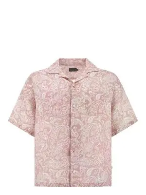 Paul & Shark Paisley-print Shirt - Pink