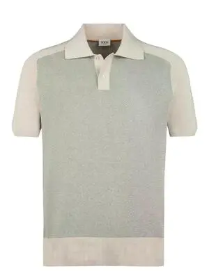 TOD'S Logo-detail Polo Shirt - Neutrals