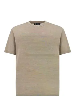 Paul & Shark Micro-stripe T-shirt - Neutrals