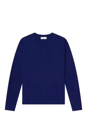 Dries Van Noten Merino Wool Sweater - Blue
