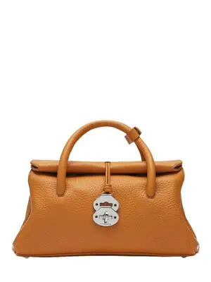 ZANELLATO Dotta Centauro Small Tote Bag Orange