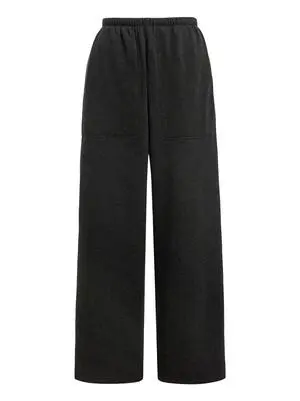 12 STOREEZ Elasticated-waistband Track Trousers - Grey
