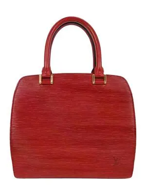 LOUIS VUITTON 1997 Epi Pont Neuf Handbag - Red