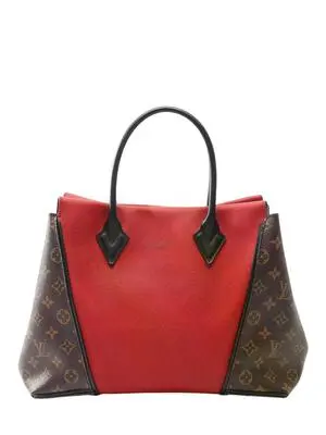 LOUIS VUITTON 2014 Monogram W Pm Tote Bag - Brown