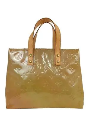 LOUIS VUITTON 2005 Reade Monogram Patent-leather Tote Bag - Neutrals