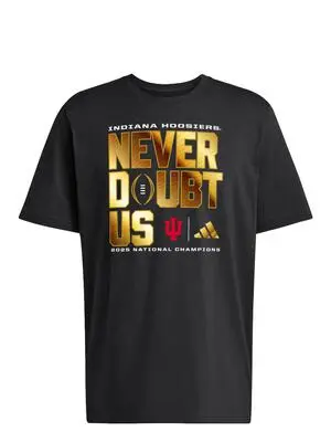 Adidas Indiana Hoosiers House Of Blanks T-shirt - Black / Multi