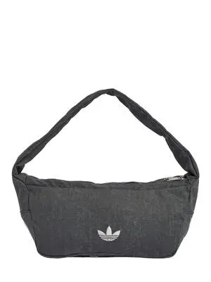 Adidas Small Shoulder Bag With Washed Effect - Black