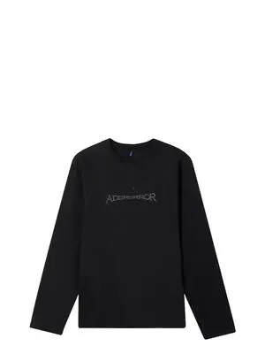 ADER ERROR Logo Long-sleeve Top - Black