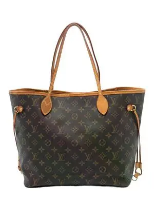 LOUIS VUITTON 2013 Monogram Neverfull Mm Tote Bag - Brown