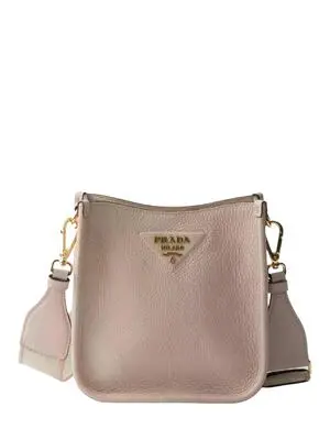 Prada Leather Shoulder Bag - Neutrals