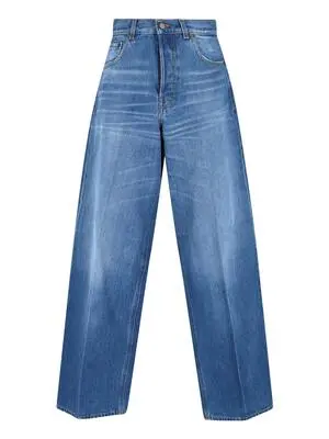 HAIKURE Bethany Wide Leg Jeans - Blue