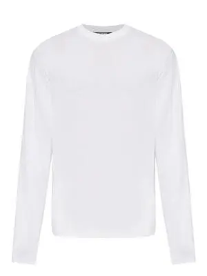Jacquemus Embroidered Logo Sweater - Cream