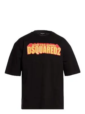 Dsquared2 T-shirt Size Cotton - Black