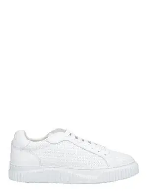 VOILE BLANCHE Lipari Leather Sneakers - White