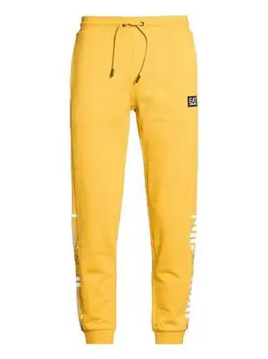 EA7 Pants Marigold Size Cotton, Elastane - Yellow