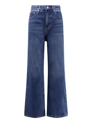 DUNST Flared Leg Denim Jeans - Blue