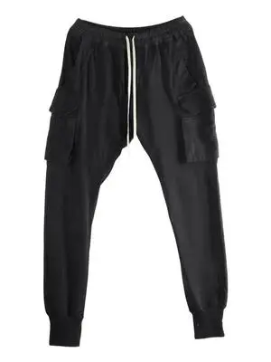 Rick Owens Drawstring-fastening Trousers - Black