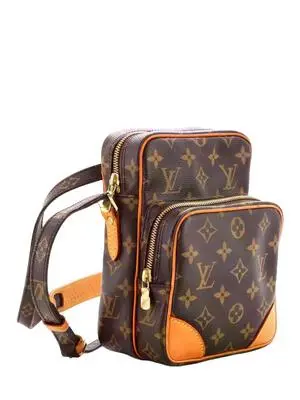 LOUIS VUITTON Amazone Monogram Crossbody Bag - Brown