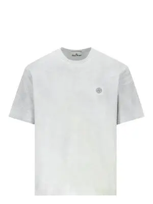 Stone Island Logo-patch T-shirt - Blue