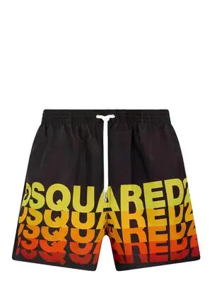 Dsquared2 Logo-print Swim Short - Black