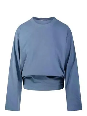 HAIKURE Long-Sleeved Cropped Top