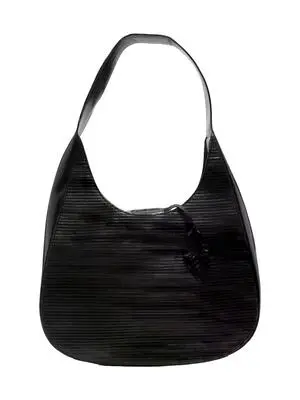 ROMEO GIGLI 1990s Leather Shoulder Bag - Black
