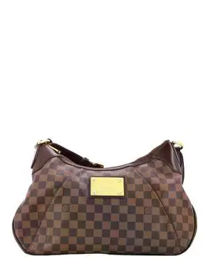 LOUIS VUITTON Thames Handbag Damier Gm Hobo Bag - Brown