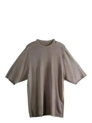 Rick Owens Raw-hem Oversized T-shirt - Grey