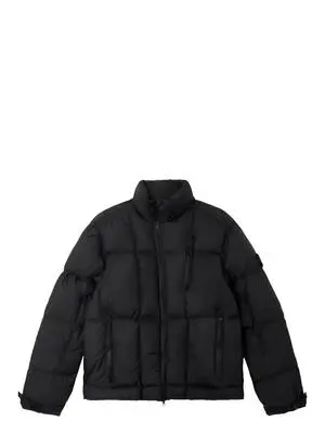 Stone Island Quilted Jacket - Black