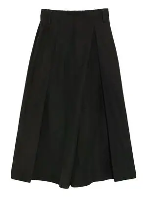 GDEL BY GAZE DE LIN Wide-leg Trousers - Black