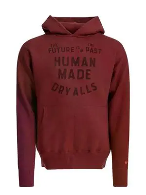 HUMAN MADE Logo-print Hoodie - Red