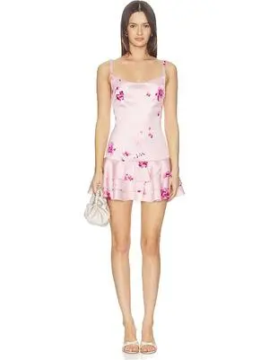 Majorelle Paola Mini Dress - Pink Multi