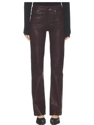 ALLSAINTS Haldan Coated Jean - Burgundy Red