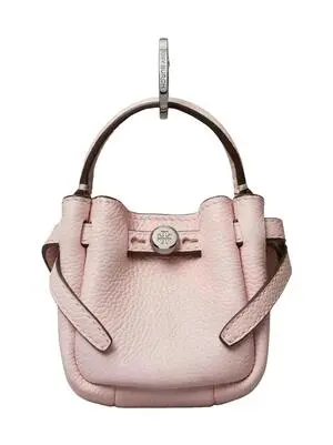 Tory Burch Romy Bucket Keyring - Pink