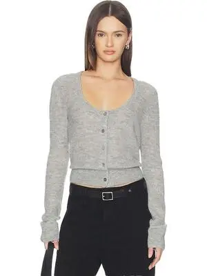 Paige Fortuna Cardigan - Heather Grey