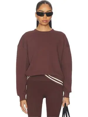 The Upside Toluca Lisel Crew Neck Sweater - Brown