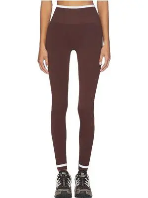 The Upside Form Seamless 25in Midi Leggings - Brown