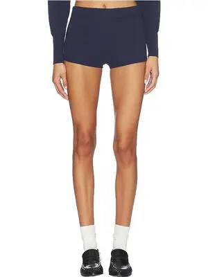 Superdown Jayella Knit Short - Navy