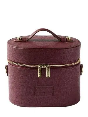 ETOILE COLLECTIVE Oval Toiletry Case - Burgundy