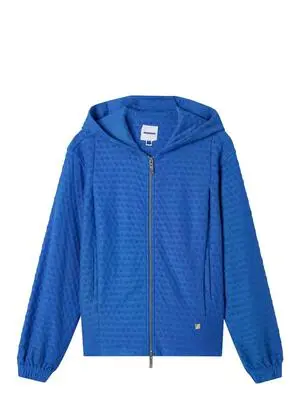 ADER ERROR Hooded Zip Jacket - Blue