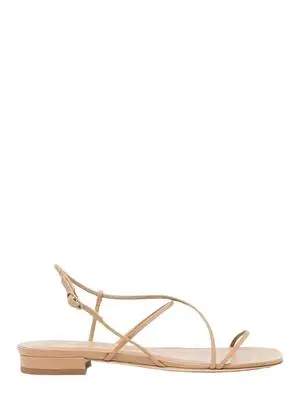 Studio Amelia Cross-front Sandals - Neutrals