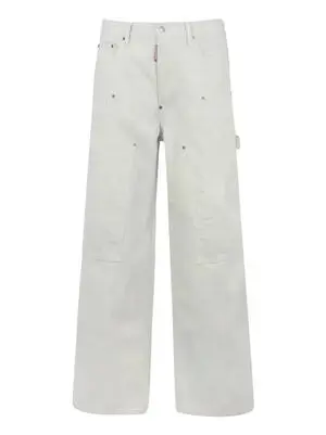 Dsquared2 Carpenter Jeans - White