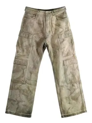 Rick Owens Cargo-pocket Jeans - Neutrals