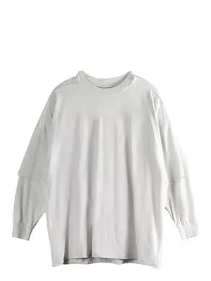 Rick Owens Layered Long-sleeve Sweashirt - Neutrals