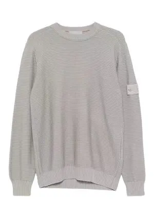 Stone Island Crew-Neck Sweater Grey
