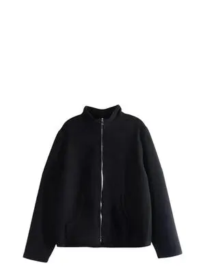 RIER Zip-up Sweatshirt - Black