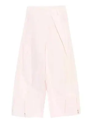 GDEL BY GAZE DE LIN Pleated Wide-leg Trousers - Pink