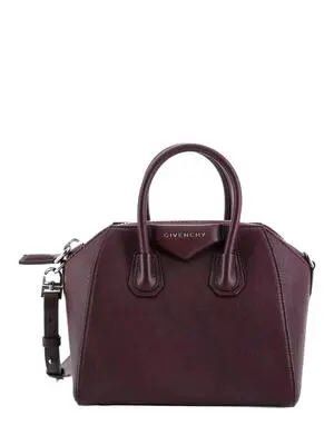 Givenchy Antigona Mini Crossbody Bag Leather - Purple