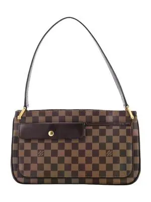 LOUIS VUITTON Aubagne Damier Shoulder Bag - Brown